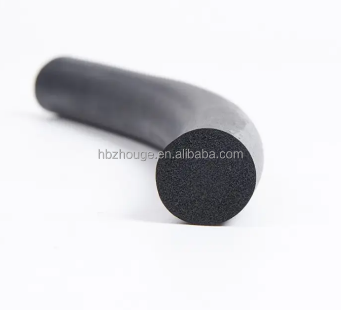 EPDM Extrusion Square Silicone Sponge Rubber Seal Strip with ...